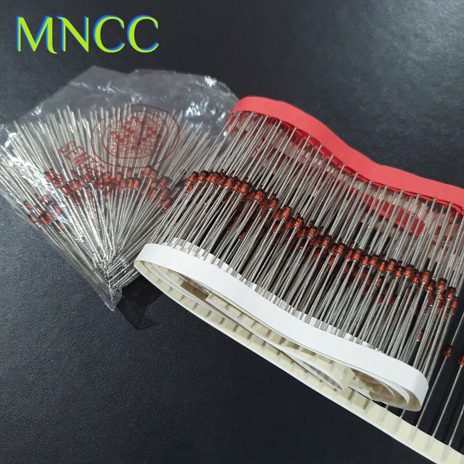 Semtech Zener 3V – 75V 1W ZENER Diode 5% Silicon Glass Axial Lead DO-41 ...