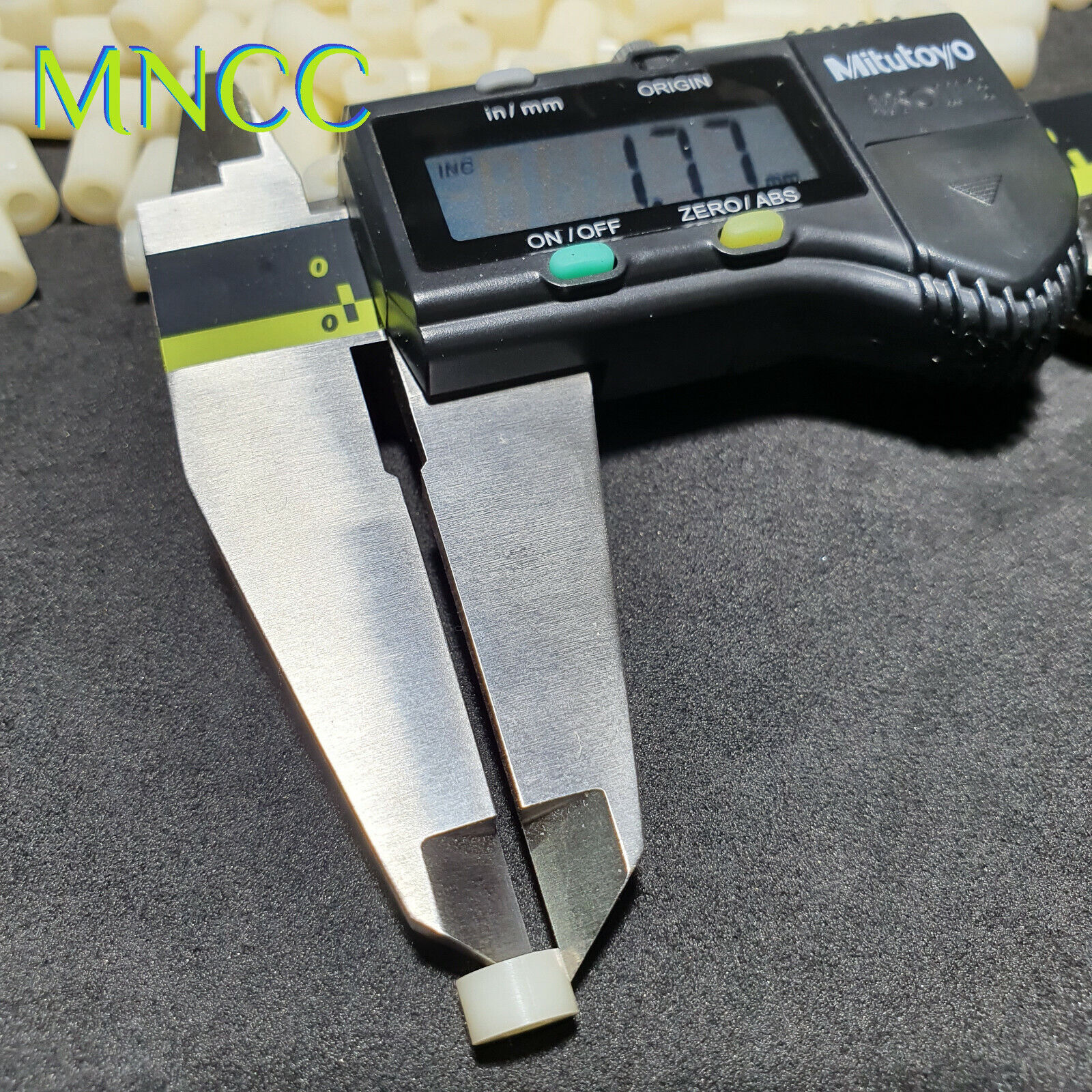 M3 x 3mm ~ 12mm White ABS Nylon Round Non-Threaded Standoff Column PCB ...