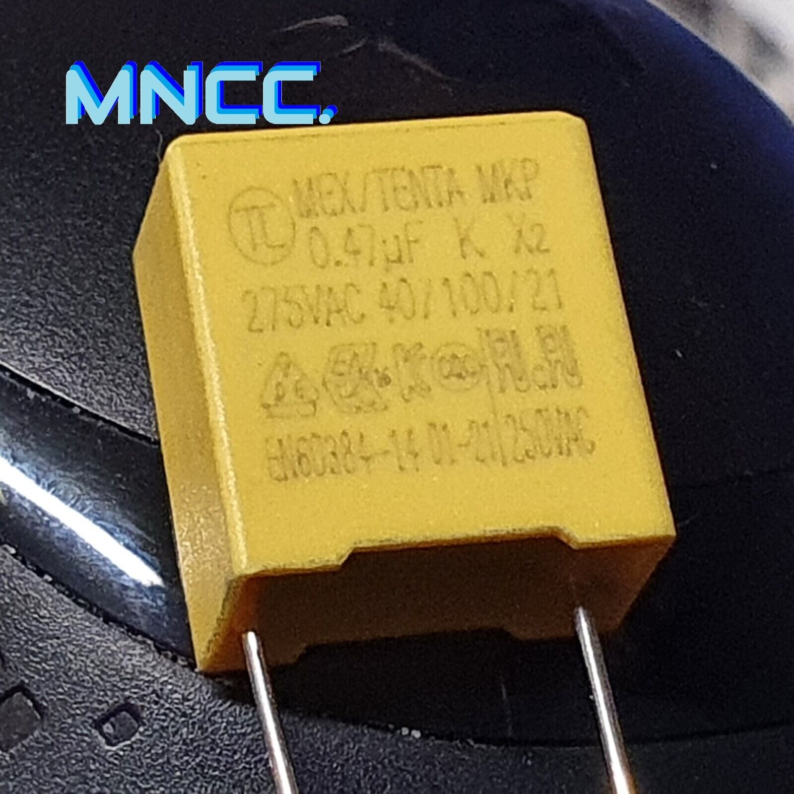 470nF 0.47uF 275VAC X2 10% MKP Safety Capacitor Polyprop Film – Mid ...