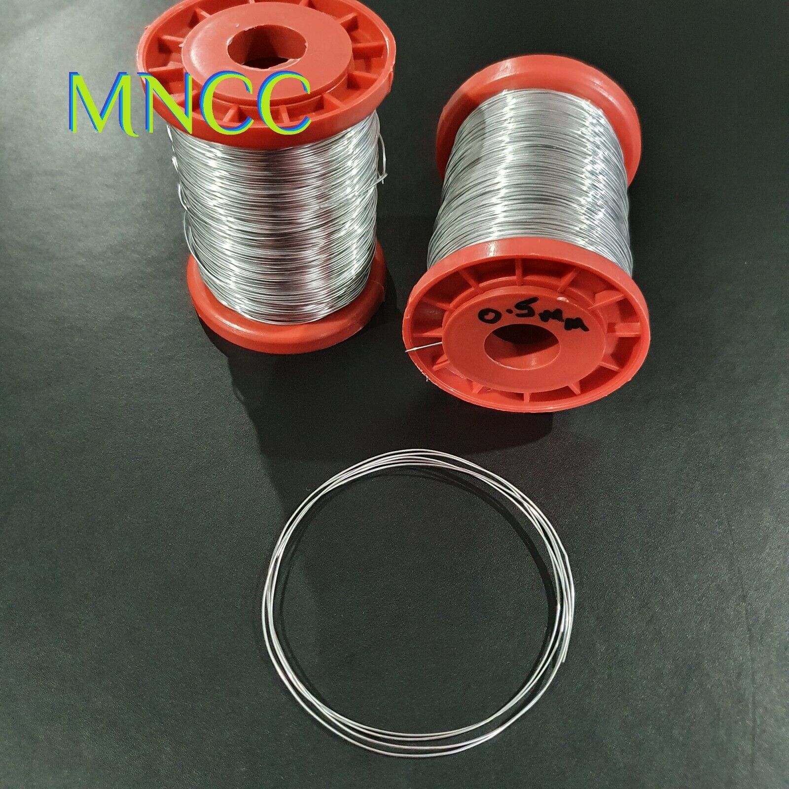 1m – 5m Mild Steel Steel Wire 0.5mm 24awg Single Strand Non Spring Easy ...