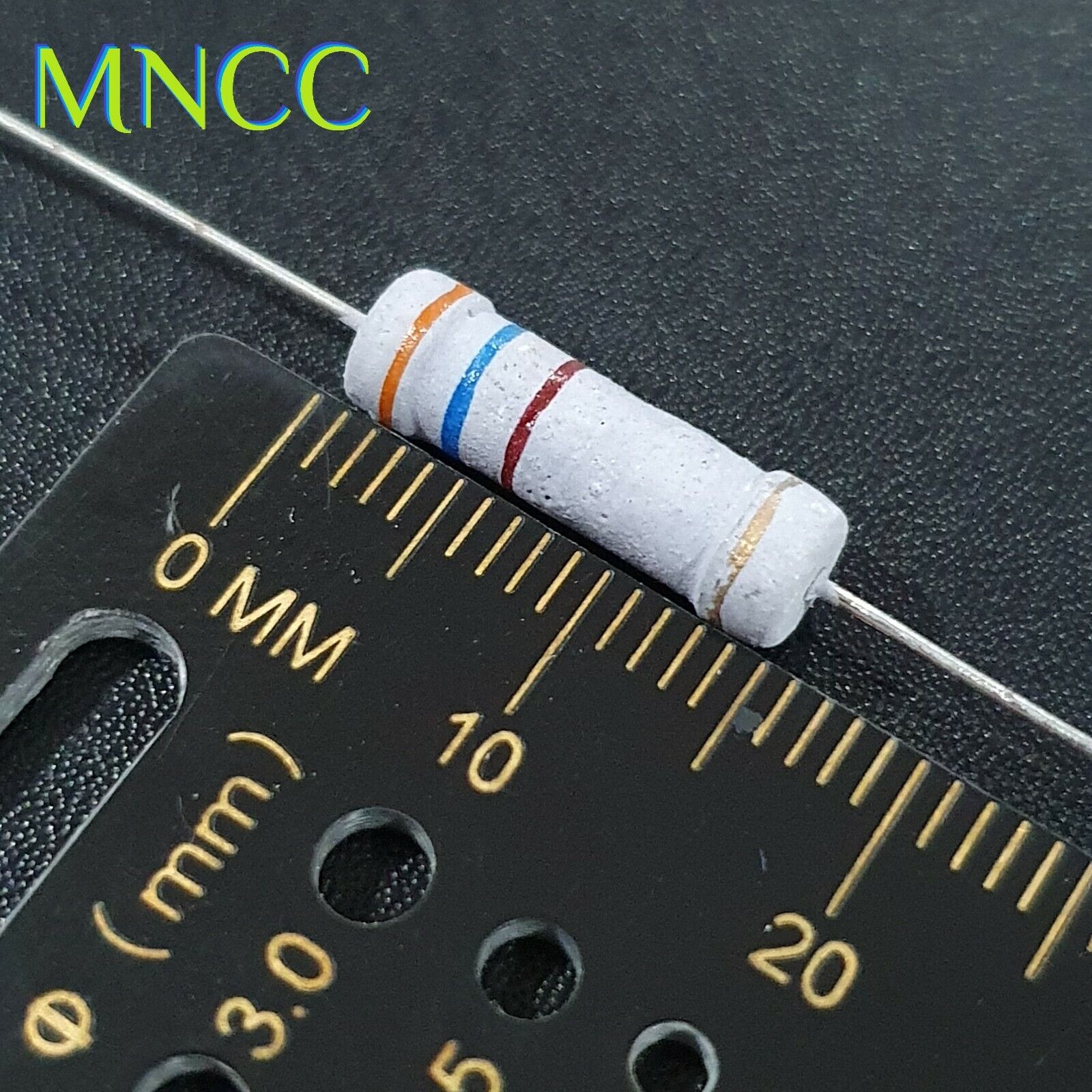 2 Watt 360? 360R Ohm Metal Oxide Film Fixed Resistor MOX 5% 2W 15mm ...