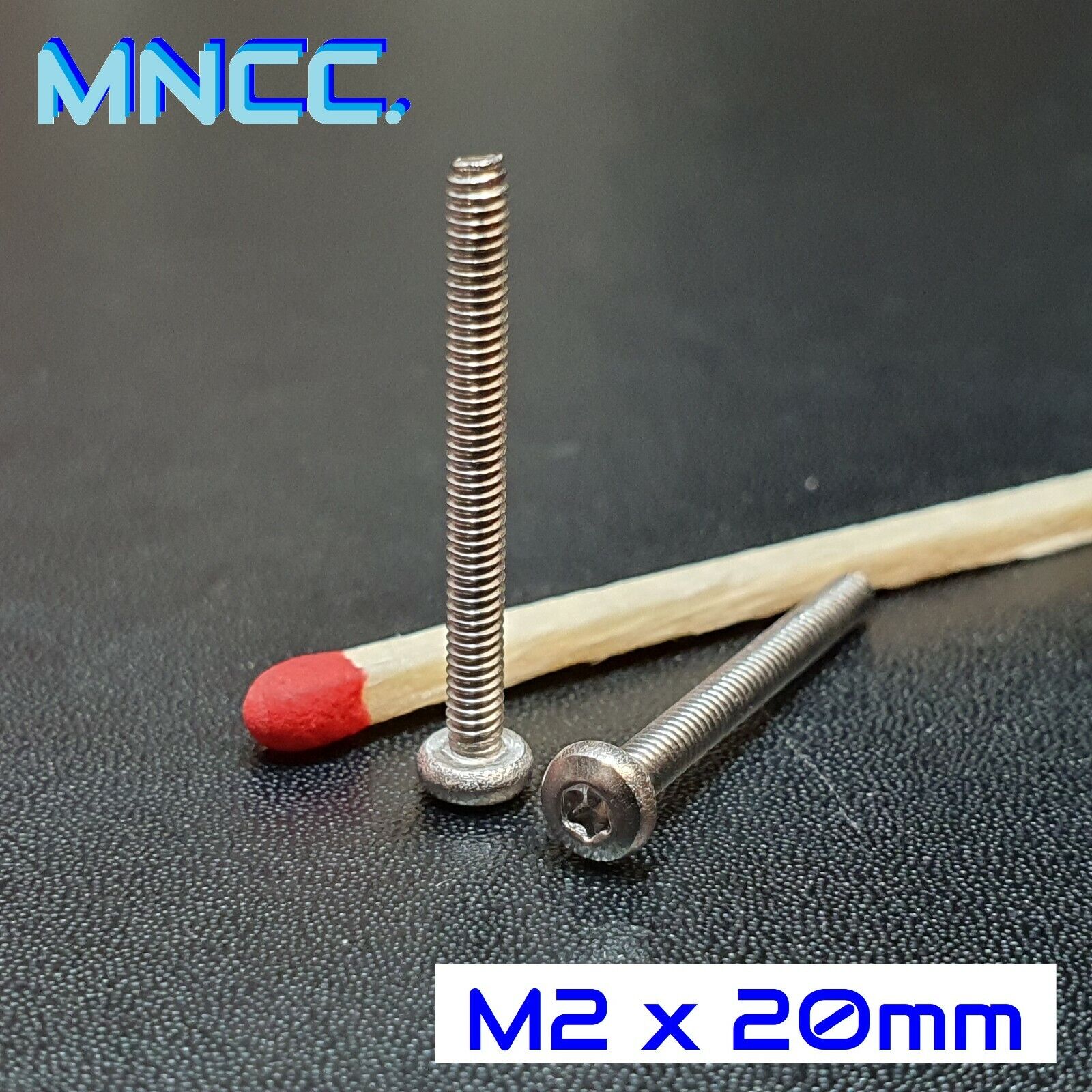 2/5/10pc M2 x 20mm Button Head Machine Screws Security T6 Torx A2 ...