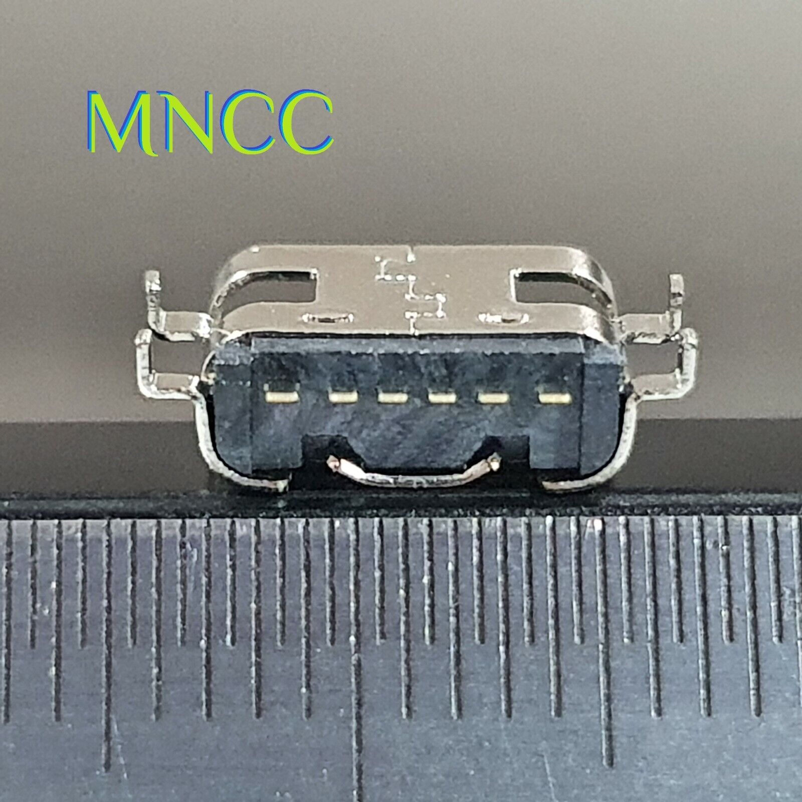 1 x USB Type-C Female Connector 6 Pin 4 Leg Charging Port PCB DIY ...