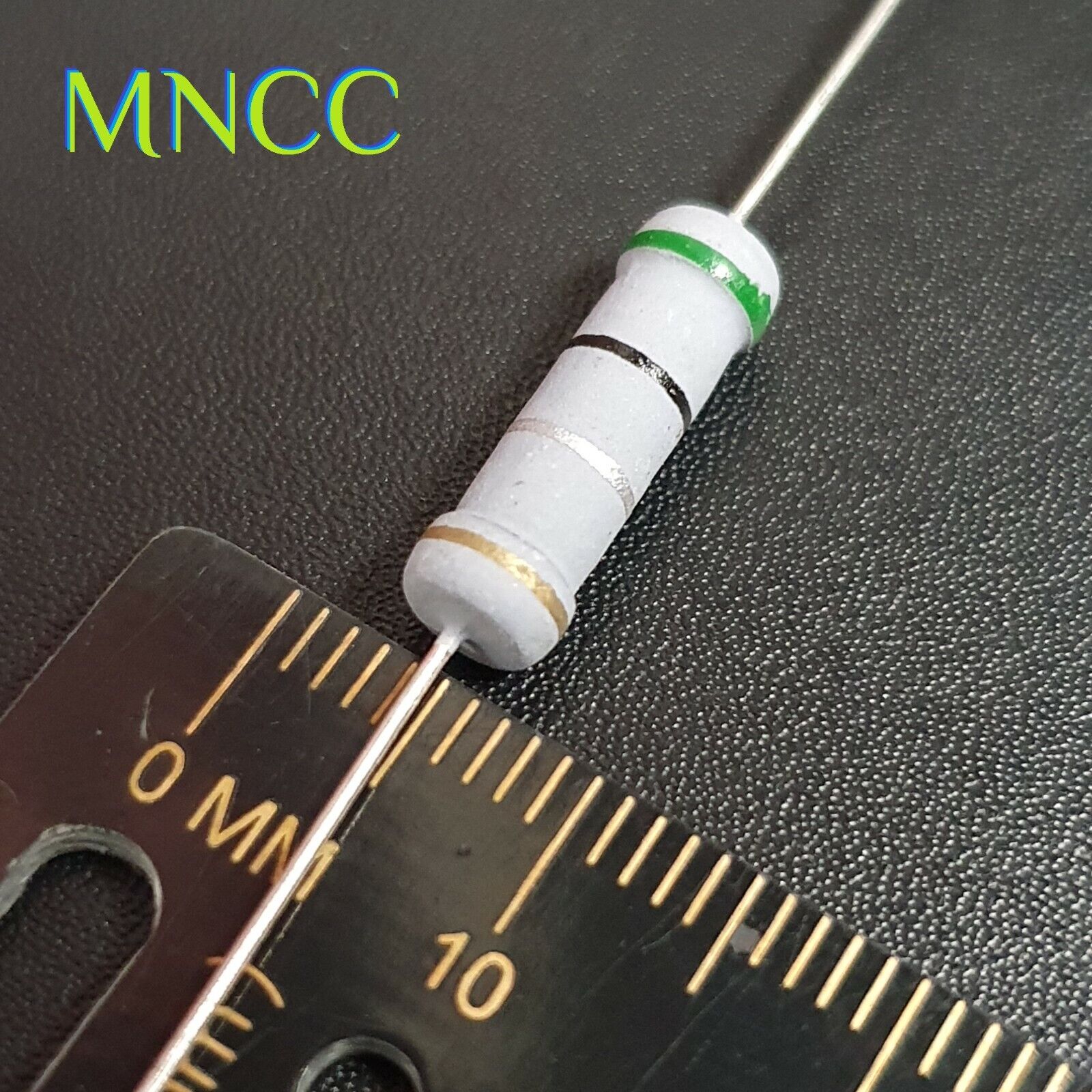 2 Watt 0.5? 0R5 Ohm Metal Oxide Film Fixed Resistor MOX 5% 2W 15mm ...