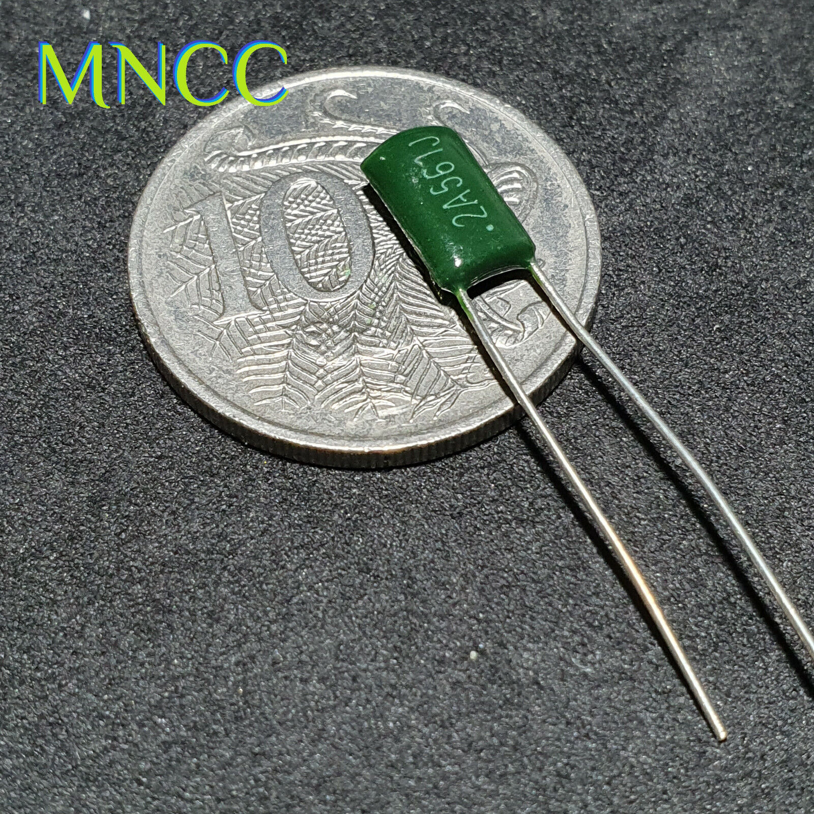 1~5pc 2A561J 560pF 0.56nF 0.00056uF 100V 5% Mylar Green Poly PET ...