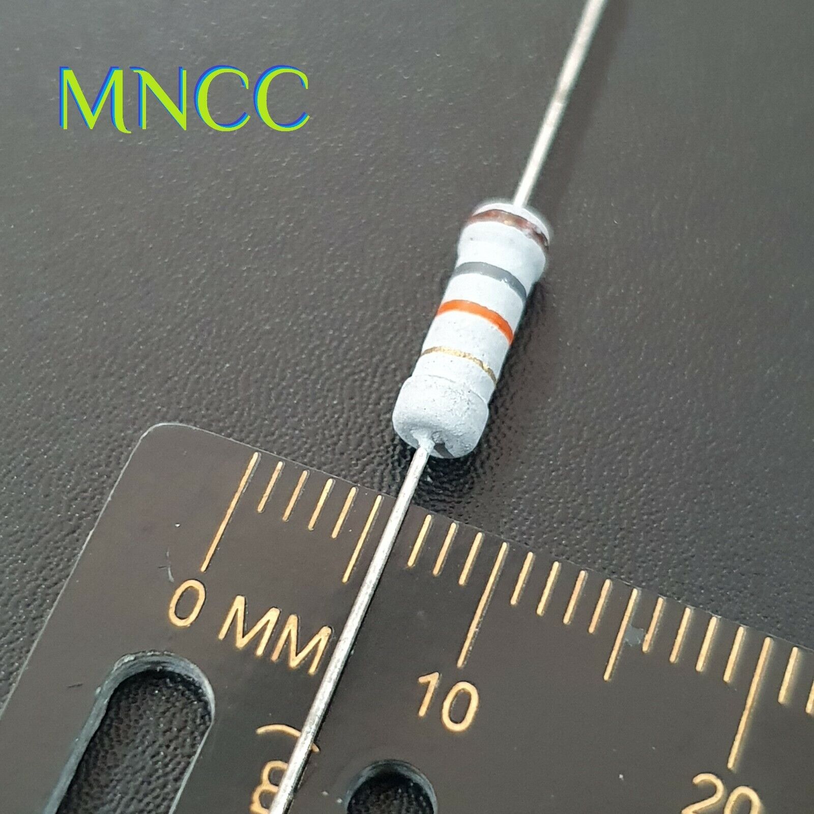 1 Watt 18K? – 18K Ohm Metal Oxide Film Fixed Resistor MOX 5% 1W 11mm ...