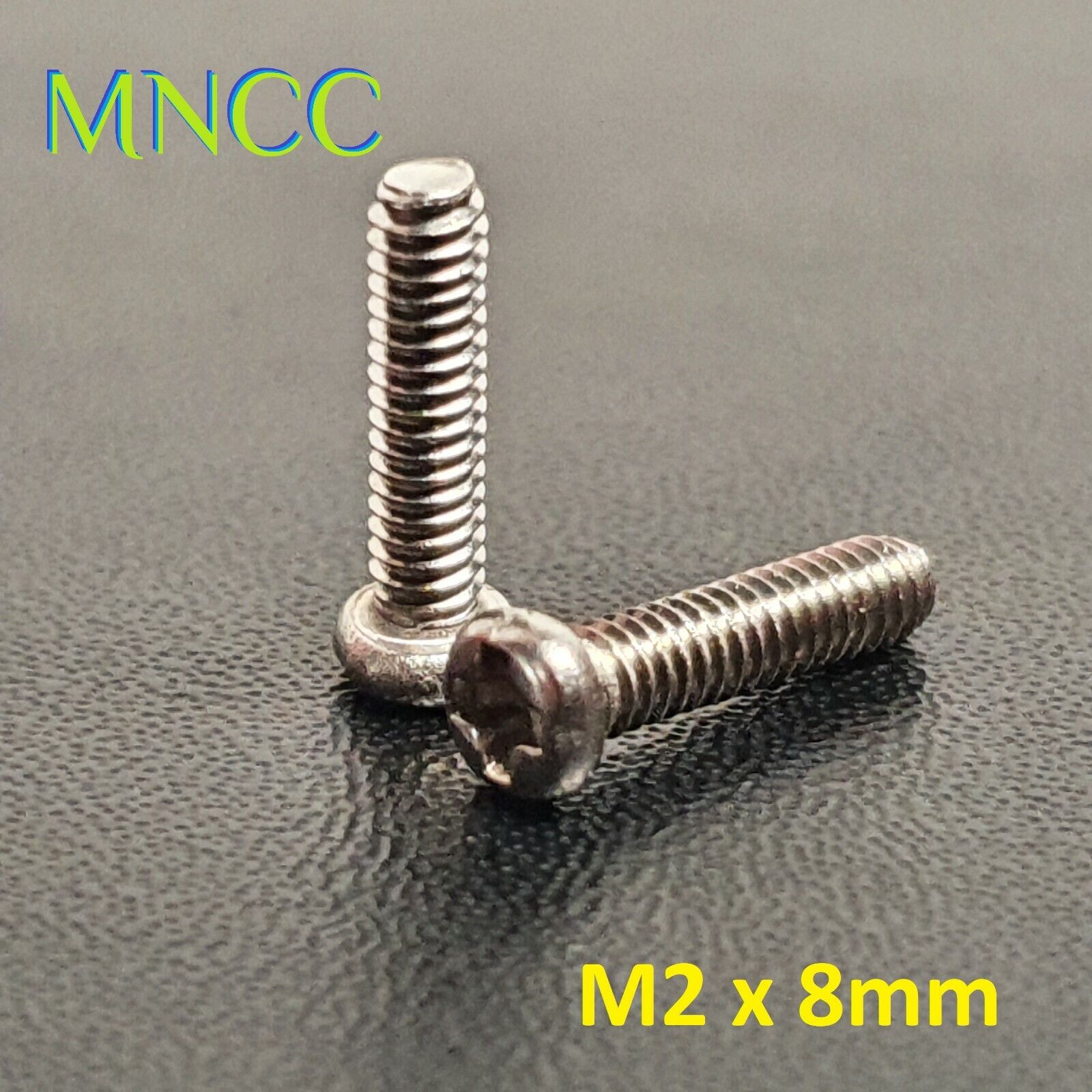 2pc~10pc M2 x 8mm Phillips Round Pan Head Machine Screws 304 Stainless ...