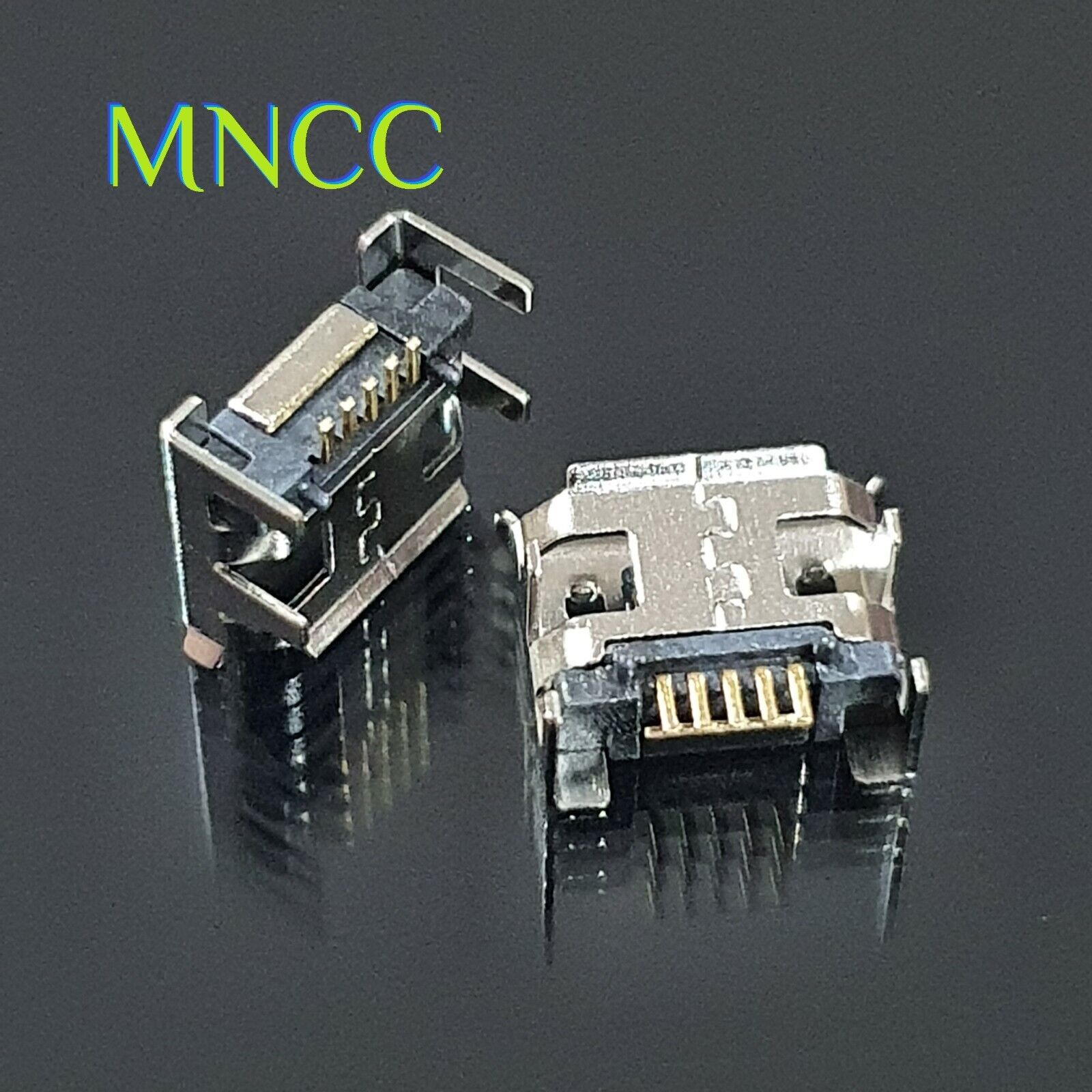 1 x USB Micro B Female 5 Pin 4 Post USB Connector Port Charging Socket ...