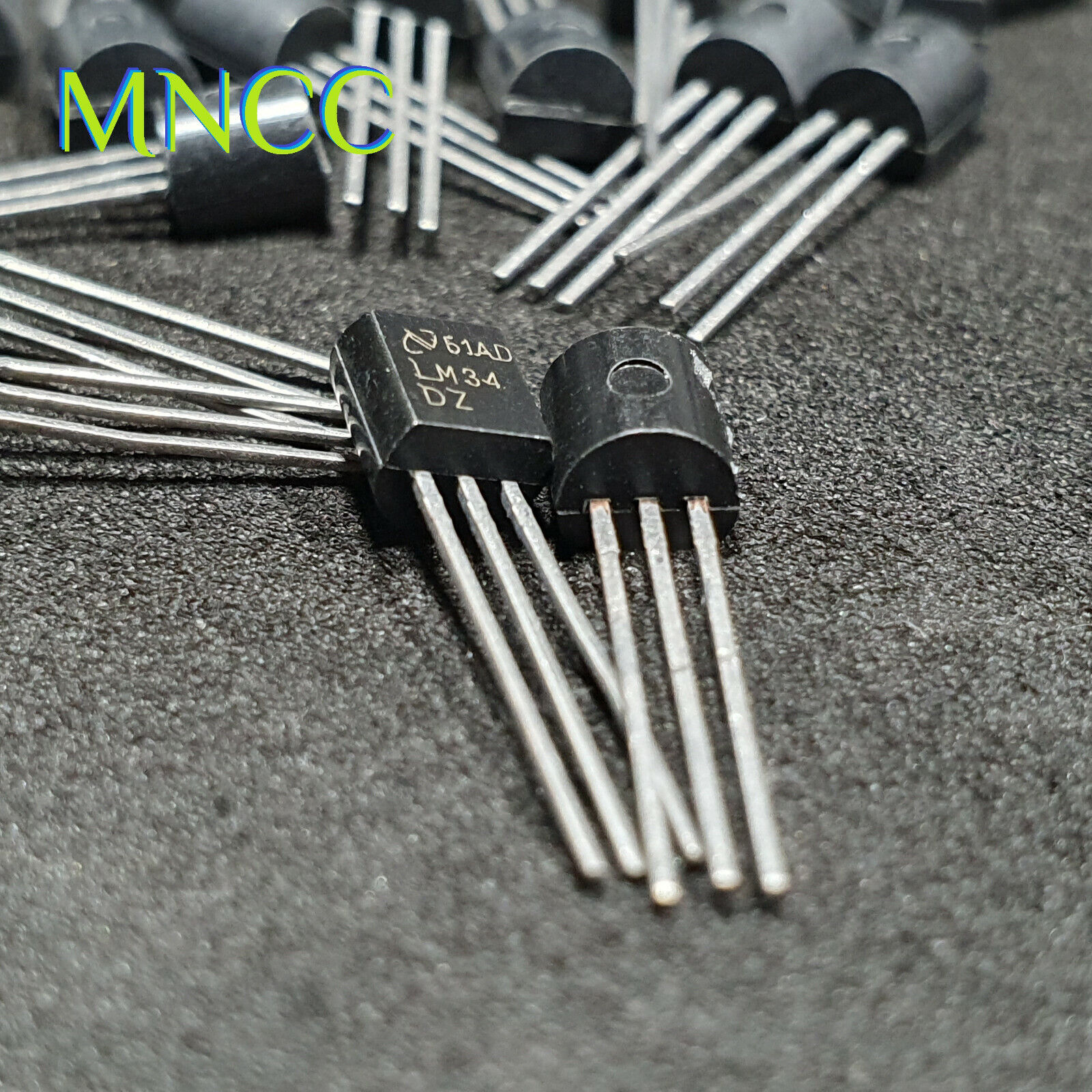 1~2pc LM34DZ LM34 Precision Fahrenheit Temp Sensor National Semi TO-92 ...