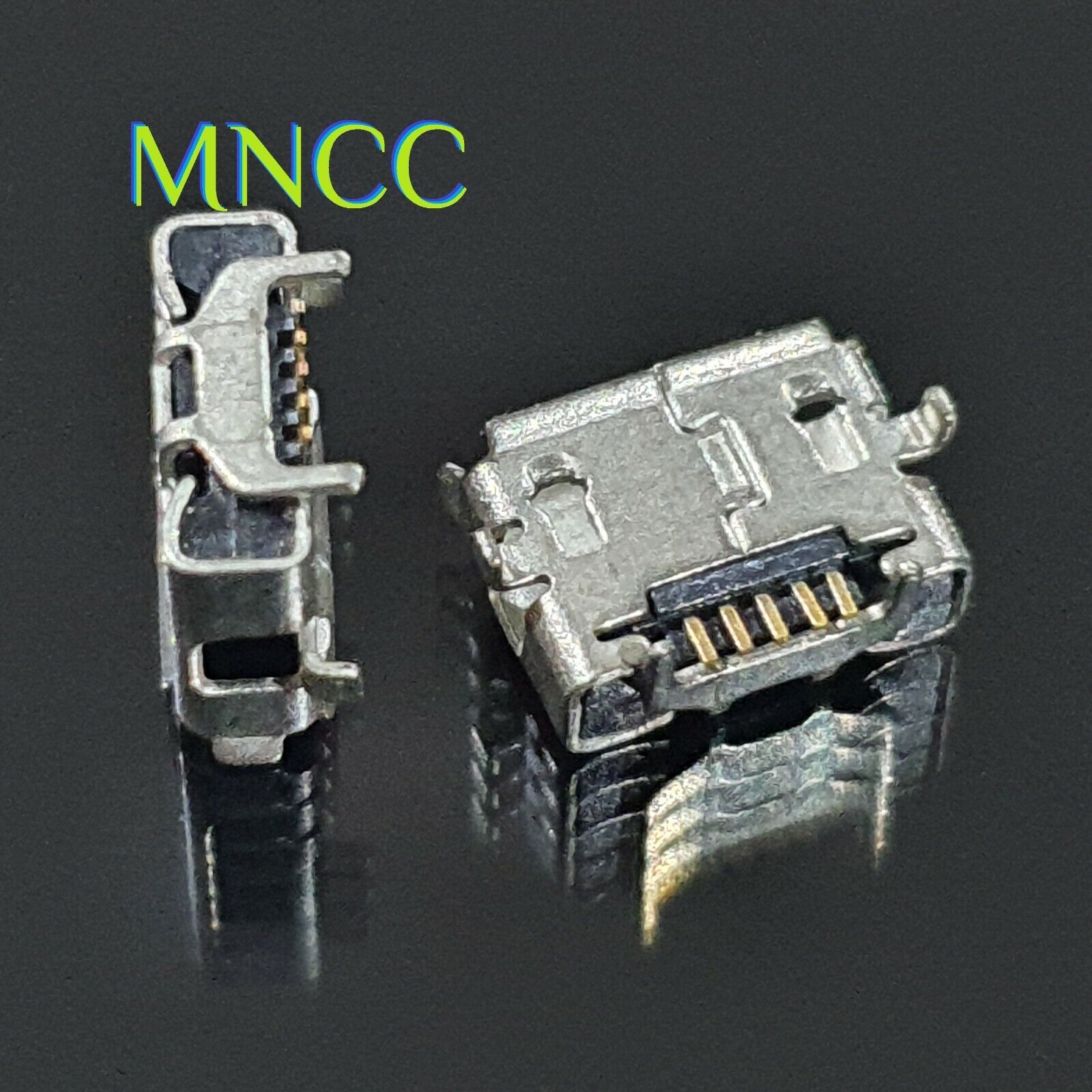 1 x USB Micro B Female 5 Pin 4 Leg SMD USB Connector Port Charging ...
