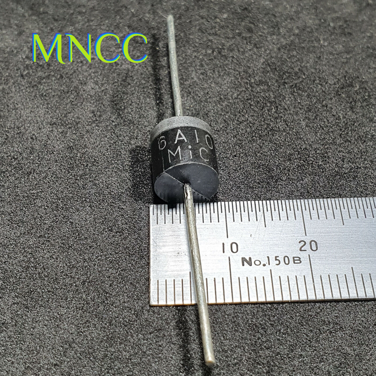 1pc~10pc 6A10 Switching Diode 1000V 1KV – 6A High Surge MIC DIP DO-41 ...