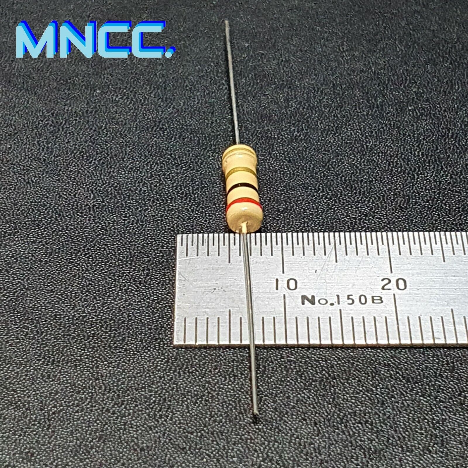 1 Watt 2R0? – 2R Ohm Carbon Film Fixed Resistor 5% 1W 500V 11mm Axial ...