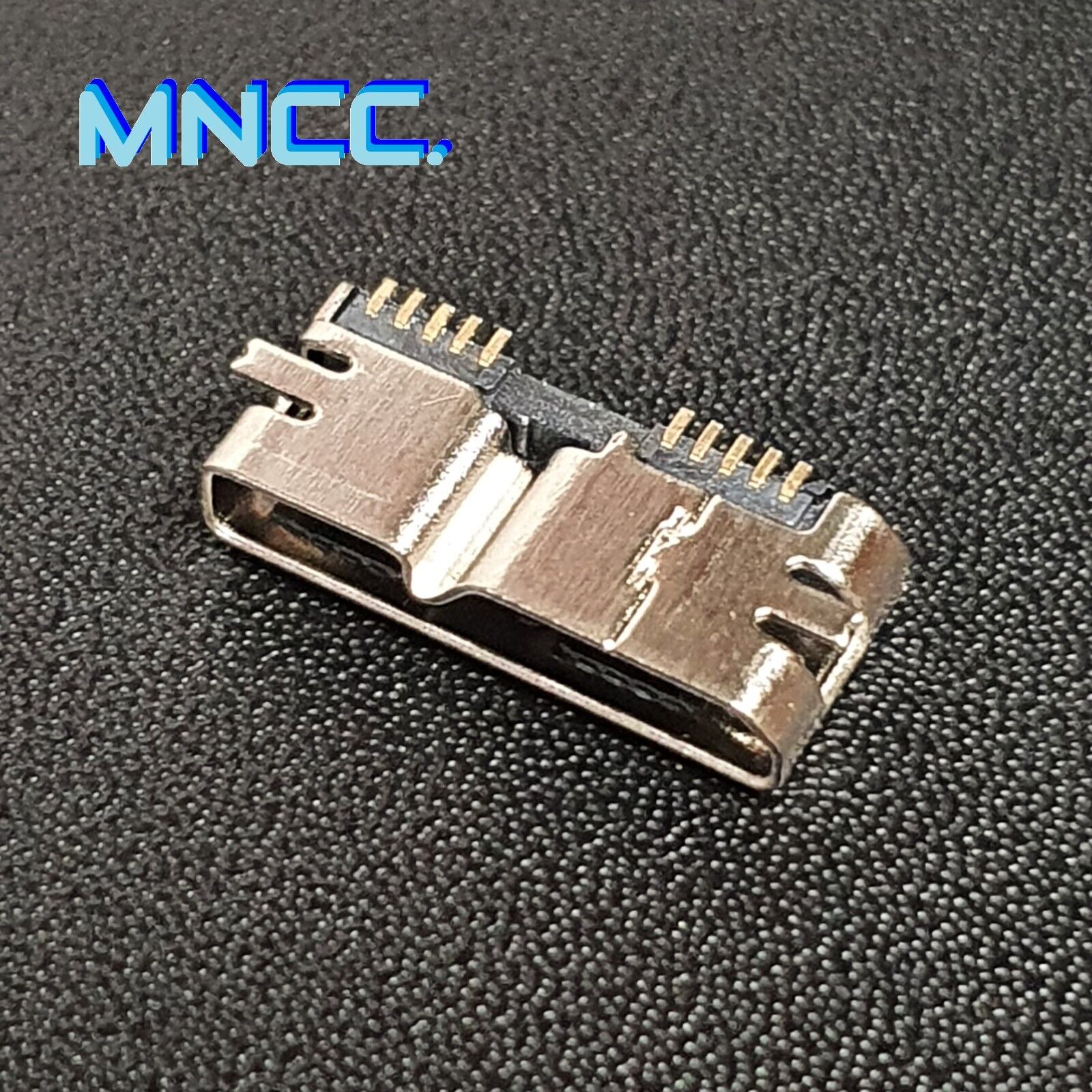 1 x USB 3.0 Micro B Female 10 Pin 2 Pad SMD USB Connector Port Socket ...