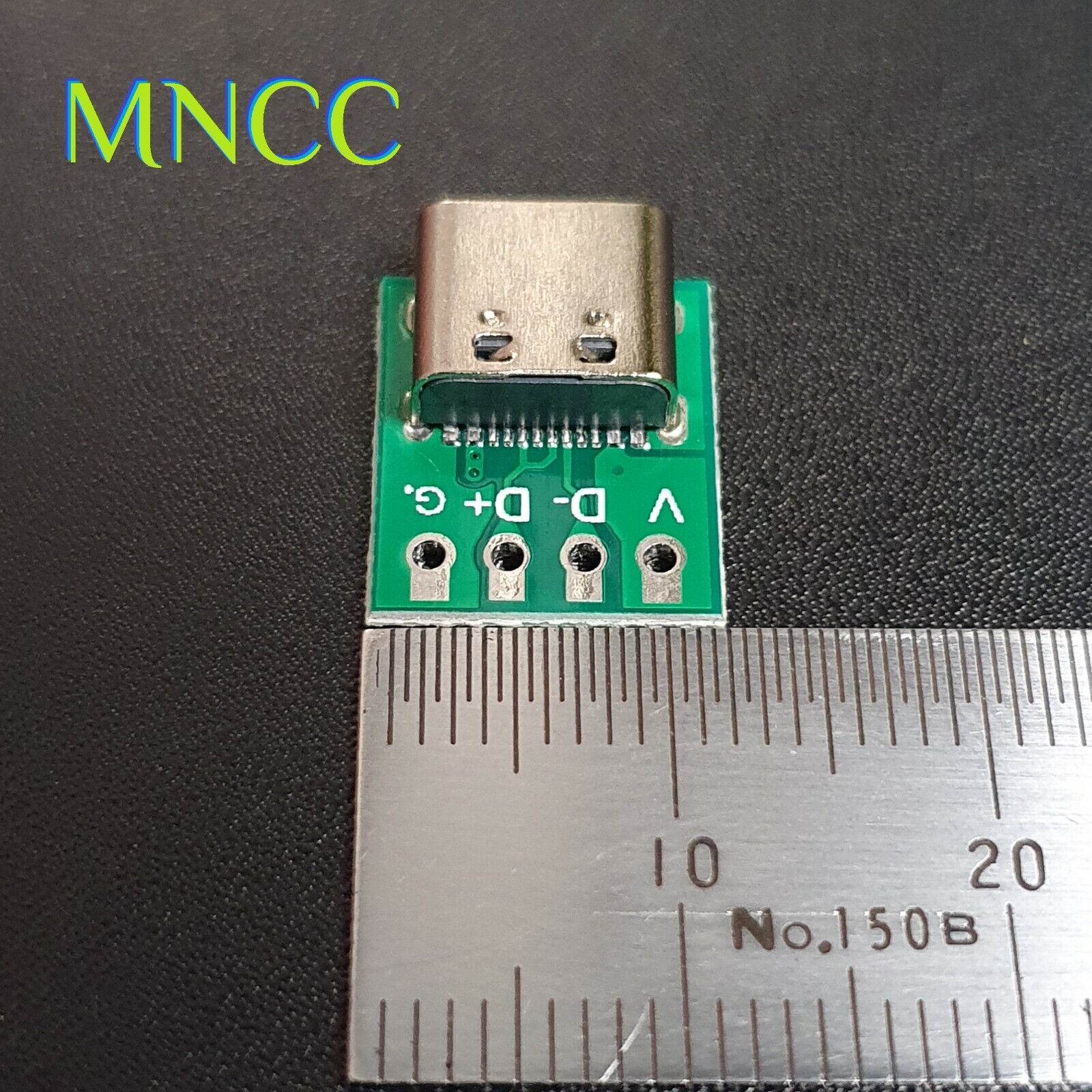 Type C USB 2.0 16 Pin to 4 Pin DIP PCB Breakout Board 5V Power Supply ...