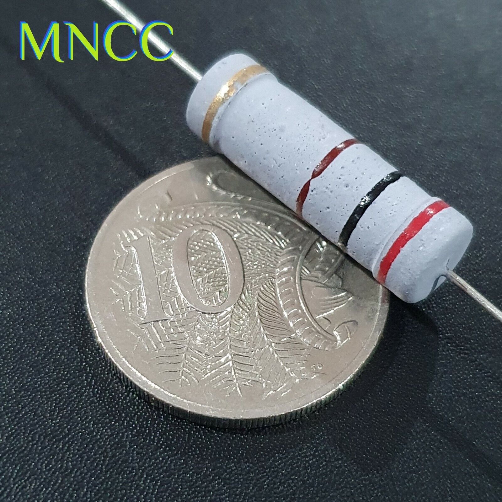 5 Watt 200R? 200 Ohm 5% Metal Oxide Film Resistor MO/X 700V 24mm Axial ...