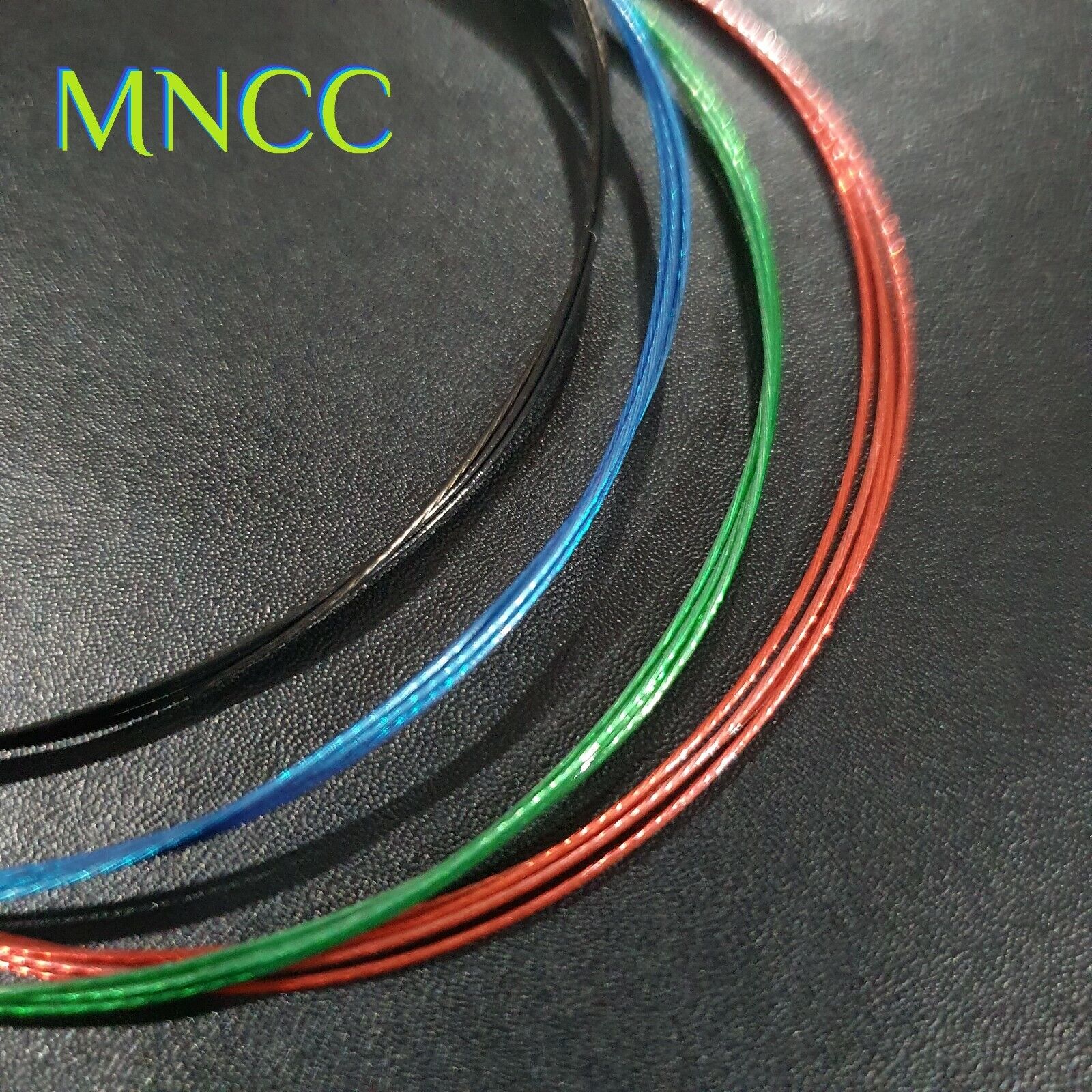 1m ~ 5m x 0.5mm PVC Plastic Coated Stainless Steel Wire Rope 7 Strand ...