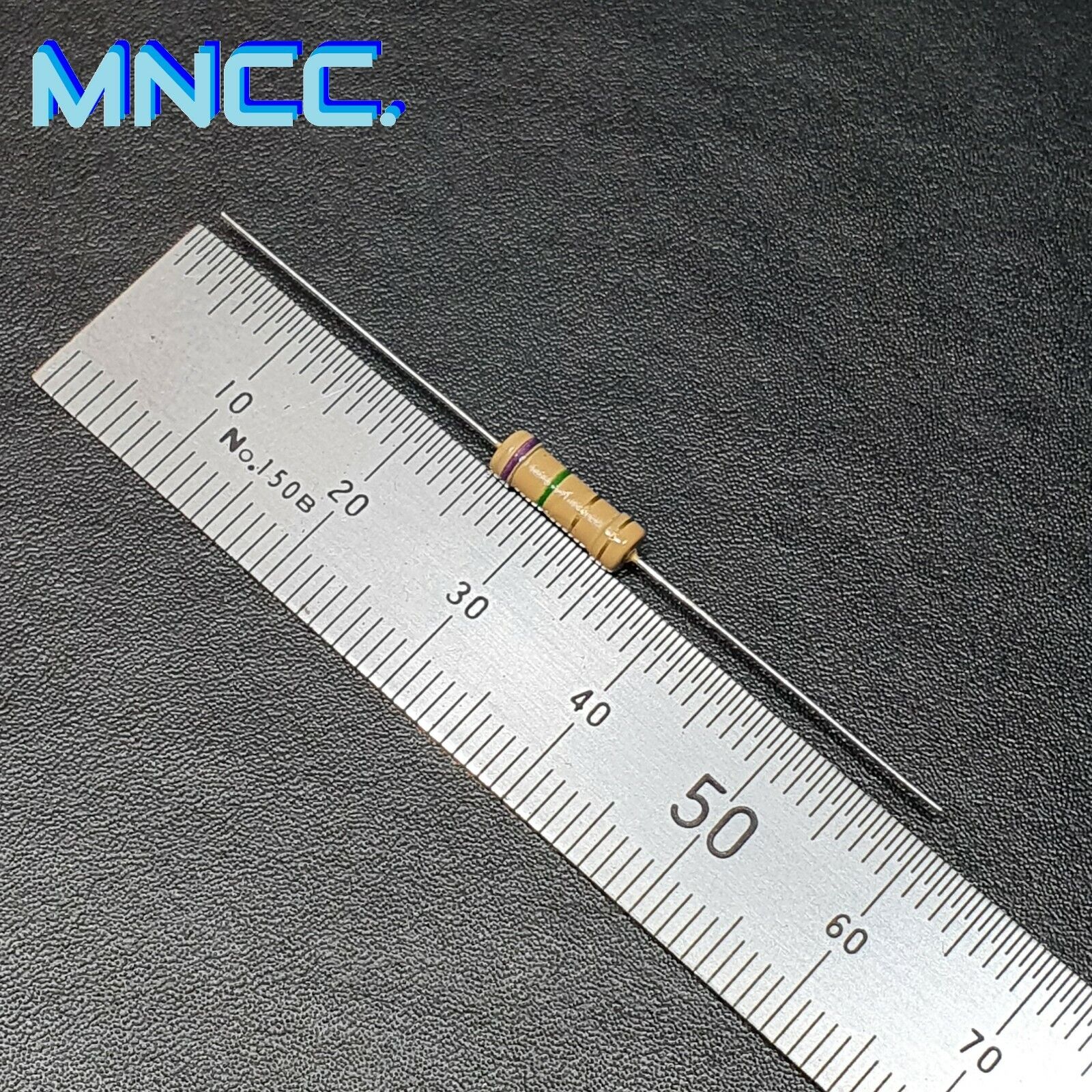 1 Watt 7R5? – 7.5R Ohm Carbon Film Fixed Resistor 5% 1W 500V 11mm Axial ...