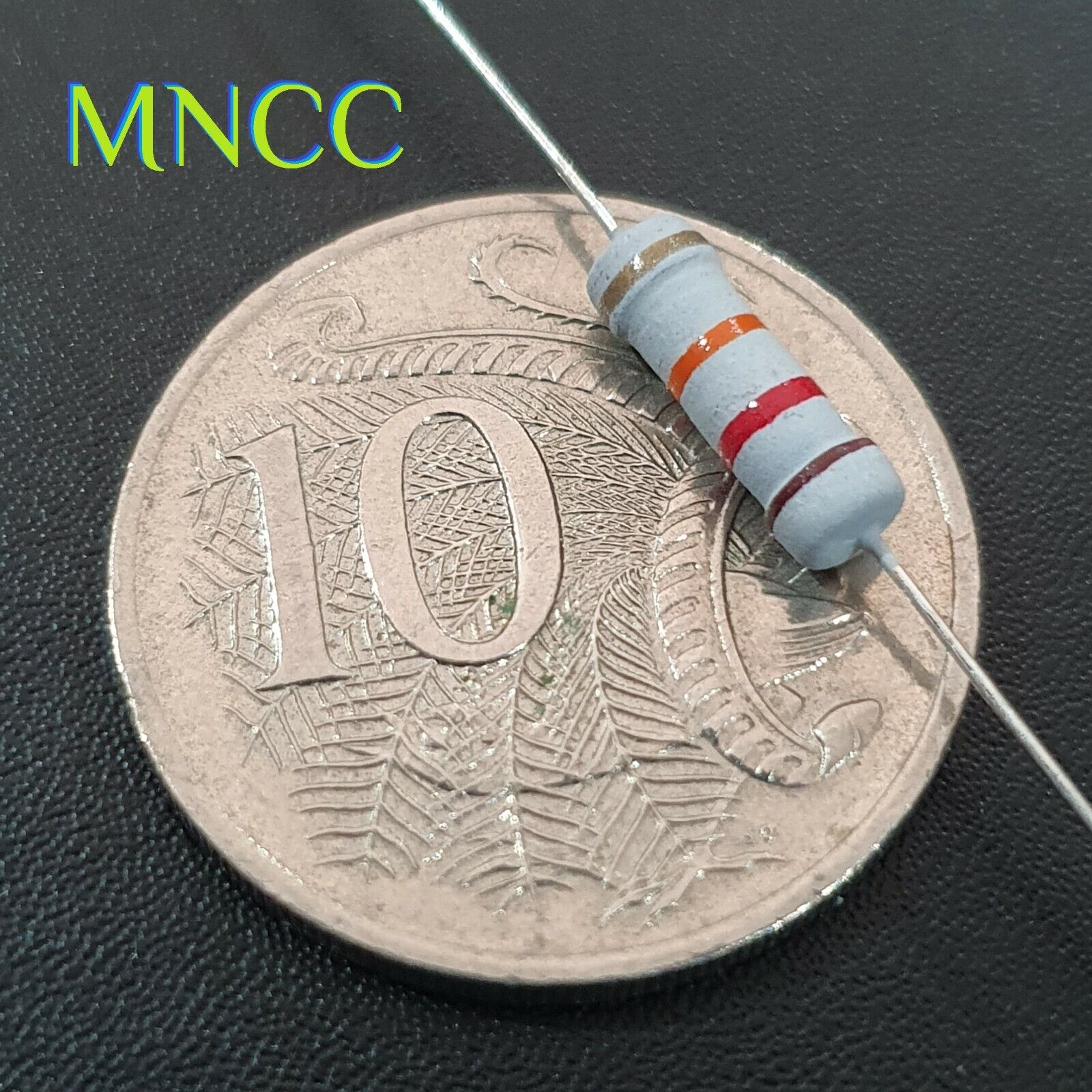 1 Watt 12K? – 12K Ohm Metal Oxide Film Fixed Resistor MOX 5% 1W 11mm ...